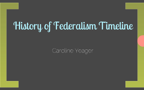 History of Federalism Timeline by Caroline Yeager on Prezi