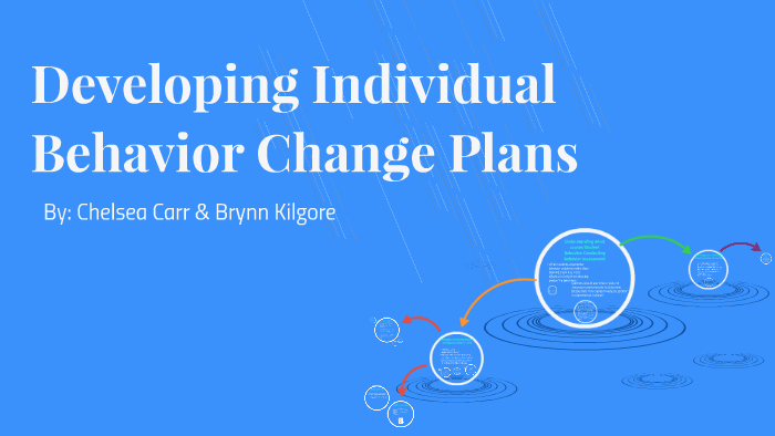 Developing Individual Behavior Change Plans by brynn kilgore on Prezi