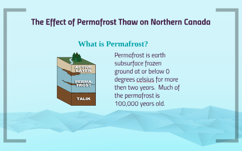 The Effect of Permafrost on Northern Canadian Locales by M Green on Prezi