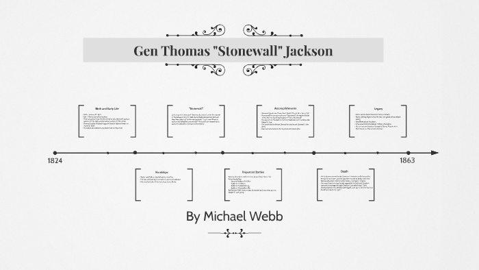 Gen Thomas "Stonewall" Jackson by michael webb jr on Prezi