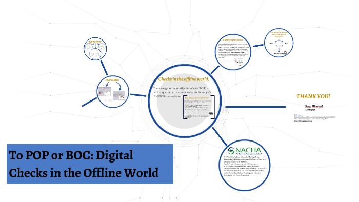 To POP or BOC: Digital Checks in the Offline World by Reem alr on Prezi
