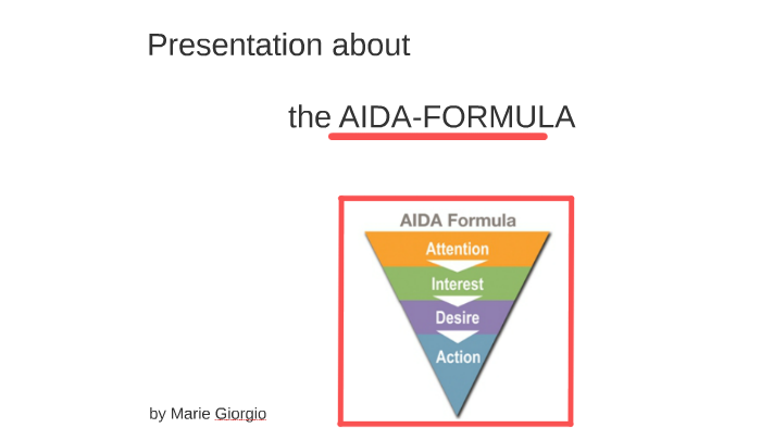 AIDA FORMULA by Marie Giorgio on Prezi