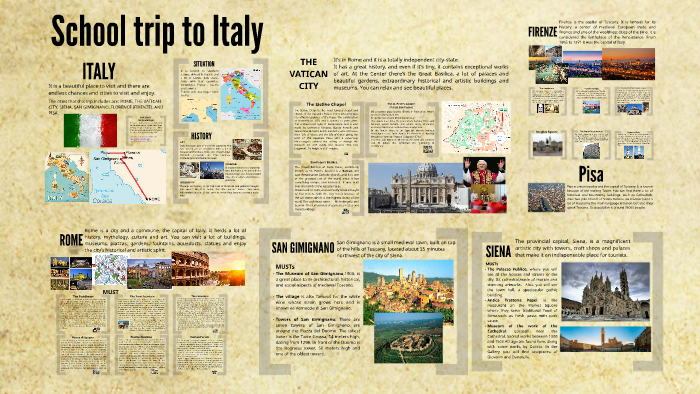 School trip to Italy by Iris Kucinic on Prezi