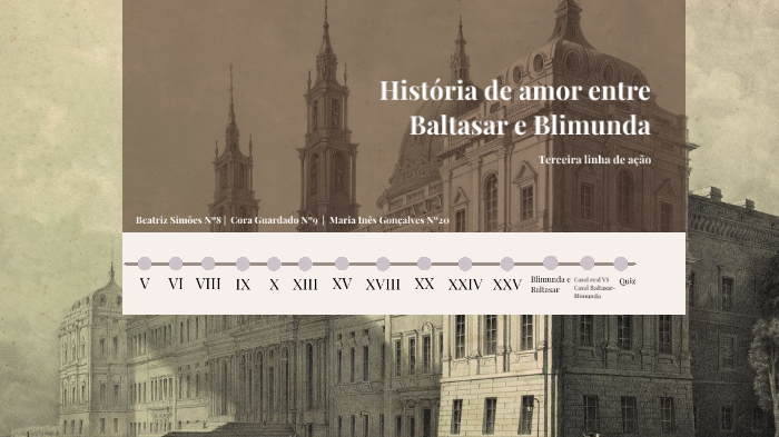 História de amor entre Baltasar e Blimunda by Dana Guardado on Prezi