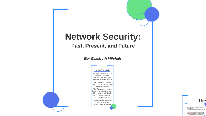 Network Security: Past, Present, and Future by Elizabeth Milchak on Prezi