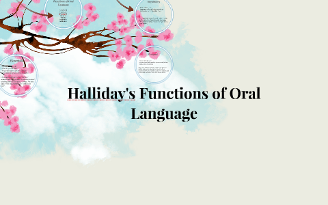 Halliday's Functions of Oral Language by McKenna Baxter on Prezi