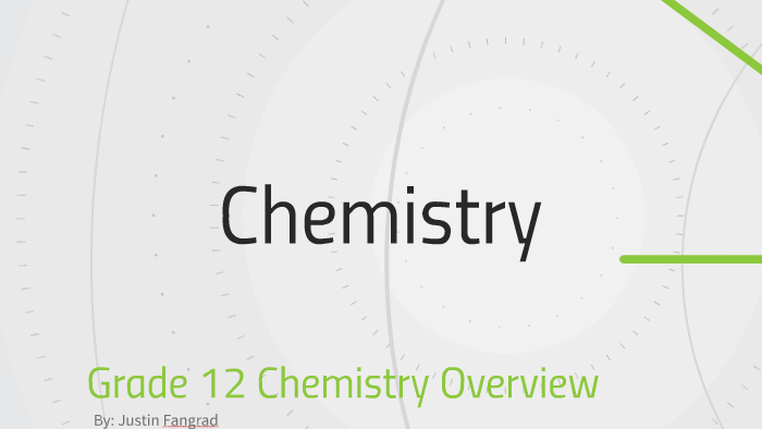 Grade 12 Chemistry Study Guide by Justin Fangrad on Prezi