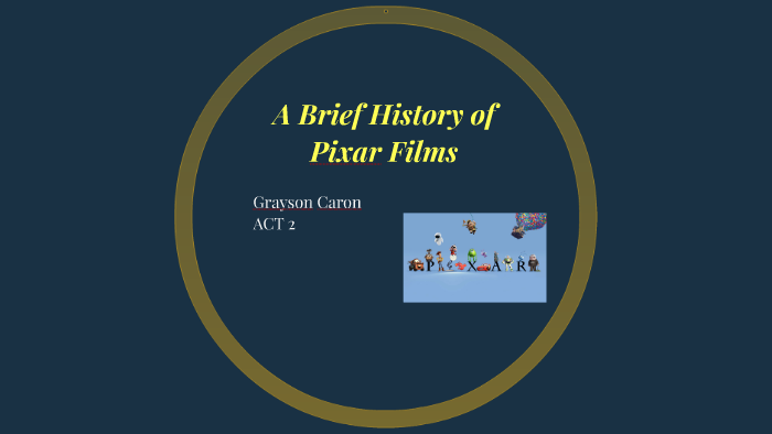 A Brief History of Pixar Films by Grayson Caron on Prezi