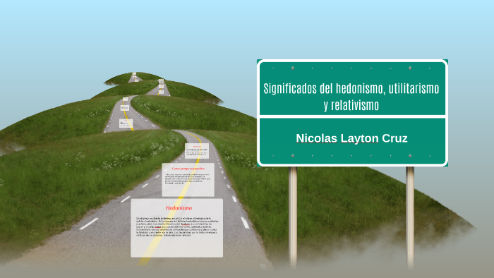 Significados del hedonismo, utilitarismo y relativismo by nicolas ...