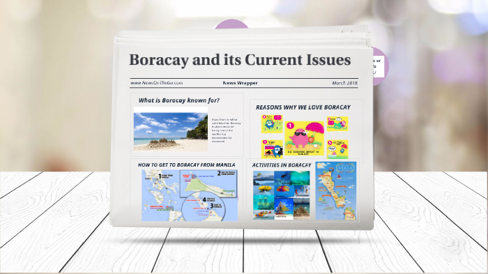 Boracay and its Current Issues by Lester Paul on Prezi