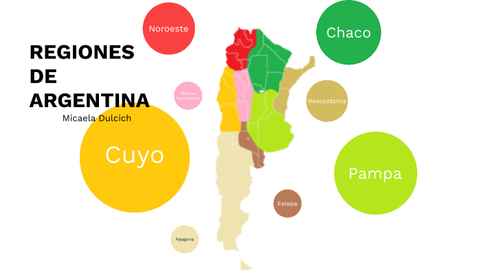regiones de argentina by micaela vergara dulcich on Prezi