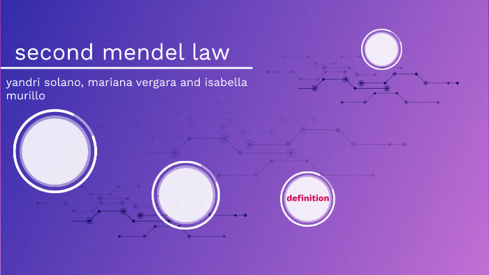 second mendel law by yandri maria solano mendoza on Prezi