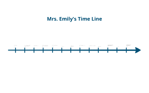 Timeline of Mrs. Emily by Jack Jarrell on Prezi