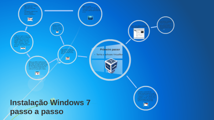 Instalação Windows 7 passo a passo by Igor Oliveira