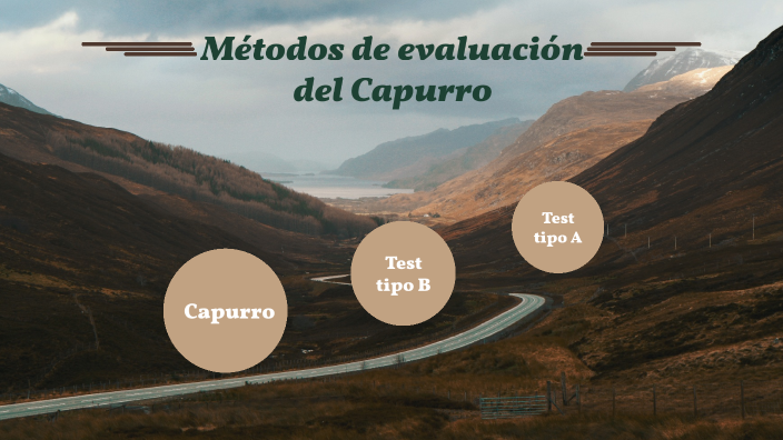 métodos de evaluación del Capurro by Kenneth Silva on Prezi