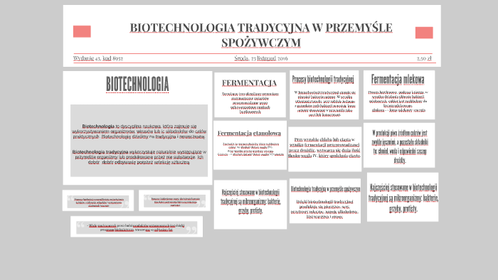 BIOTECHNOLOGIA TRADYCYJNA W PRZEMYŚLE SPOŻYWCZYM by jessica Habermann ...