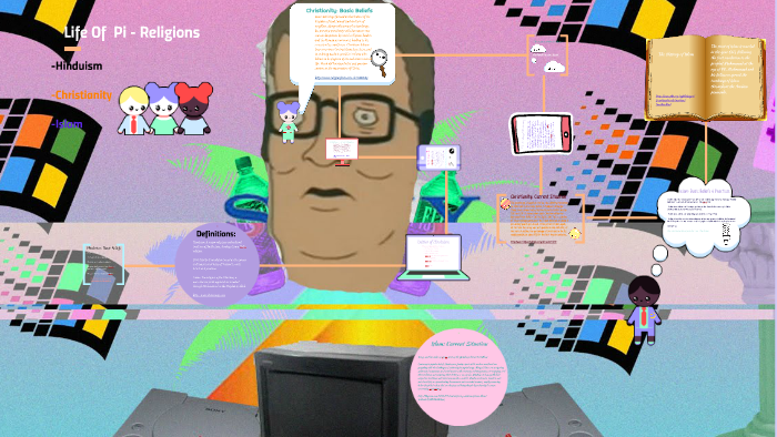 Life Of Pi - Religions by Carrie Hull