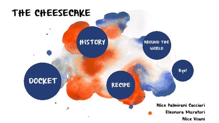 Cheesecake by Alice Palmirani Cacciari on Prezi