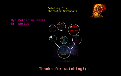 Catching Fire Character Scrapbook by Catherine Jane Perez on Prezi