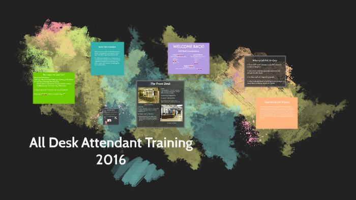 Residence Hall Front Desk Overview by Logan Bobb