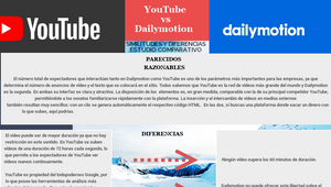 YOUTUBE vs DAILYMOTION. SIMILITUDES Y DIFERENCIA. UN ESTUDIO ...