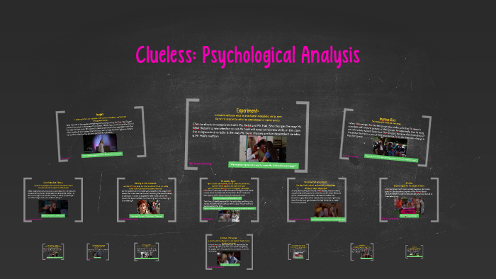 Clueless: Psychological Analysis by Angella A on Prezi
