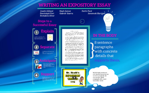 Expository Essay Infographic by Noah Gomez on Prezi