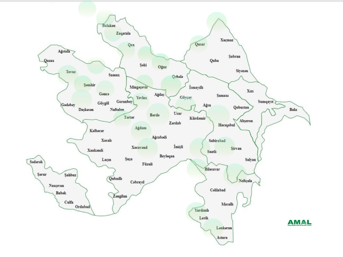 AMAL Ambassadors map by Fidan Nazarali on Prezi
