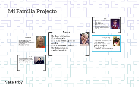 Mi Familia Projecto by Nate I on Prezi