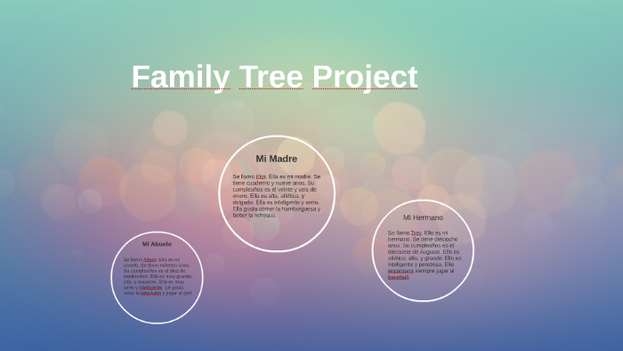 Family Tree by Justin Coman on Prezi