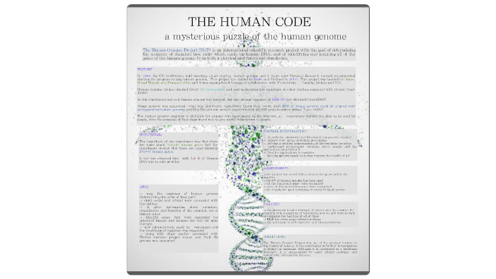 THE HUMAN CODE by Zuzanna Nowinka on Prezi