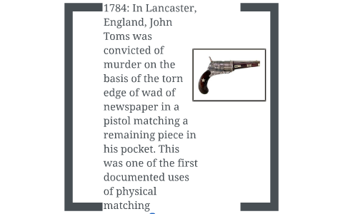 1784: In Lancaster, England, John Toms was convicted of murd by Kayla ...