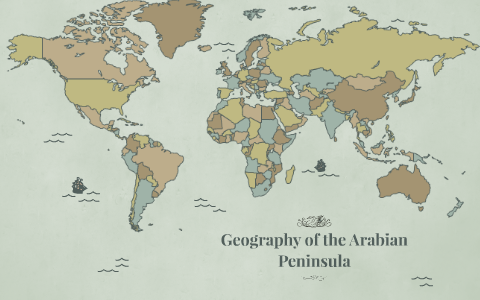 Geography of the Arabian Peninsula by Elizabeth Stepp