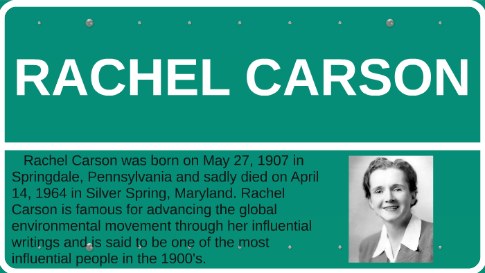 Rachel Carson by Josiah Wathen on Prezi