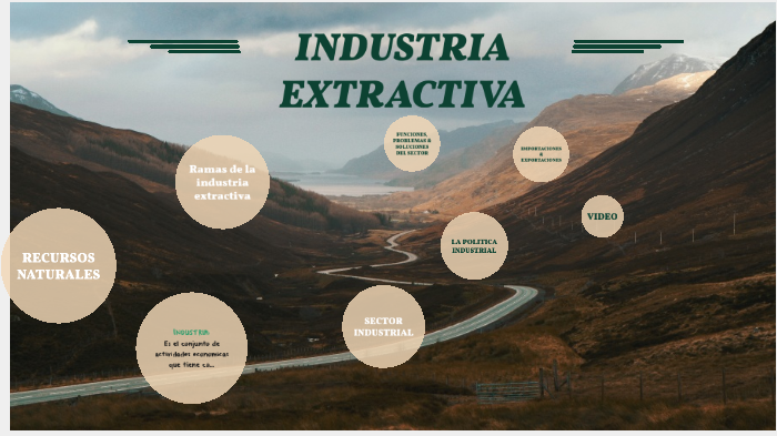 INDUSTRIA EXTRACTIVA by MARIA JOSE DOMINGUEZ on Prezi