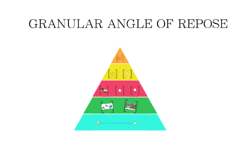 GRANULAR ANGLE OF REPOSE by Marcela Cruz on Prezi