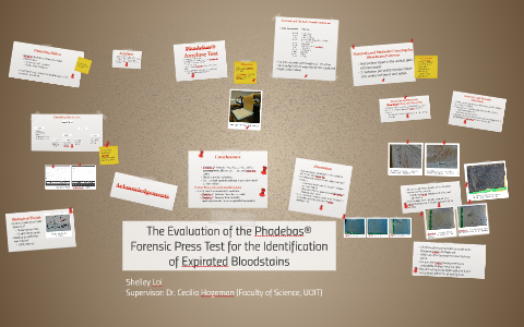 The Evaluation of the Phadebas® Forensic Press Test for the by Shelley ...