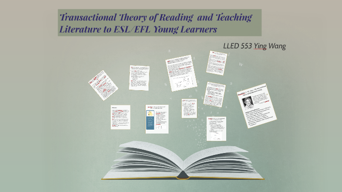 Transactional Theory of Reading and Teaching Literature to ESL/EFL Young Learners by YING WANG ...