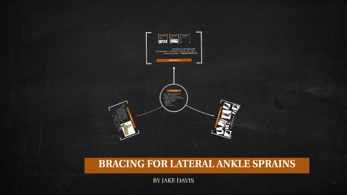 BRACING FOR LATERAL ANKLE SPRAINS by Jake Davis