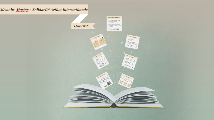 Mémoire Master 2 soutenances by Clara Pons on Prezi