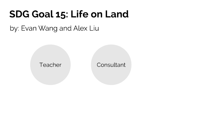 SDG Goal 15: Life on Land by Evan Wang on Prezi