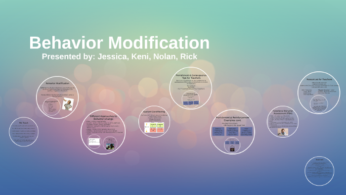 Behavior Modification by Jessica Parpart on Prezi