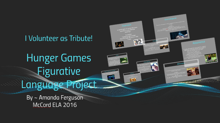 Hunger Games Figurative Language Project by Amanda Ferguson on Prezi