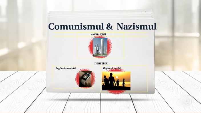 ASEMANARI SI DEOSEBIRI INTRE REGIMUL COMUNIST SI CEL NAZIST by ANDREEA ...