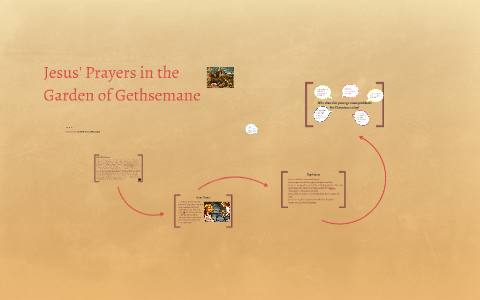 Jesus' Prayers in the Garden of Gethsemane by Jon B on Prezi