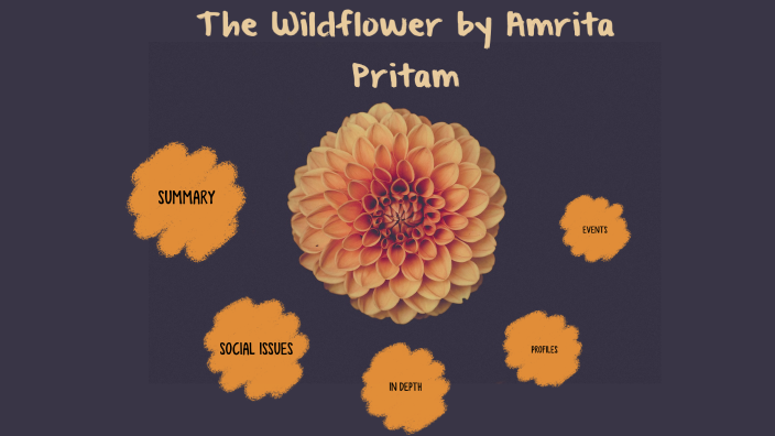 The Wildflower by Amrita Pritam by Alia Nur on Prezi