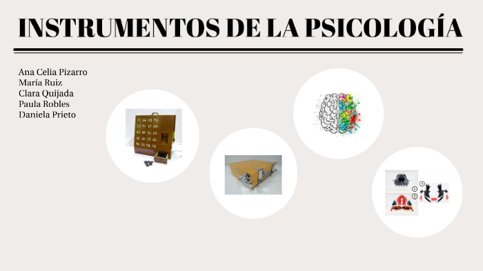 Instrumentos de la Psicología by Daniela Prieto Muriel on Prezi