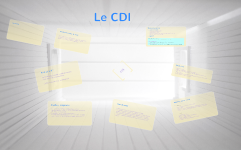 Le CDI premier essai by Claude Resine on Prezi