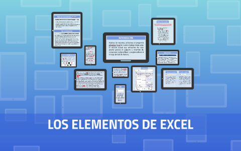 LOS ELEMENTOS DE EXCEL by Paulette Faure on Prezi