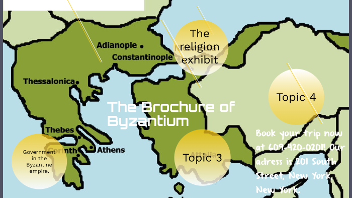 The Byzantine empire brochure by Elias Hernandez on Prezi